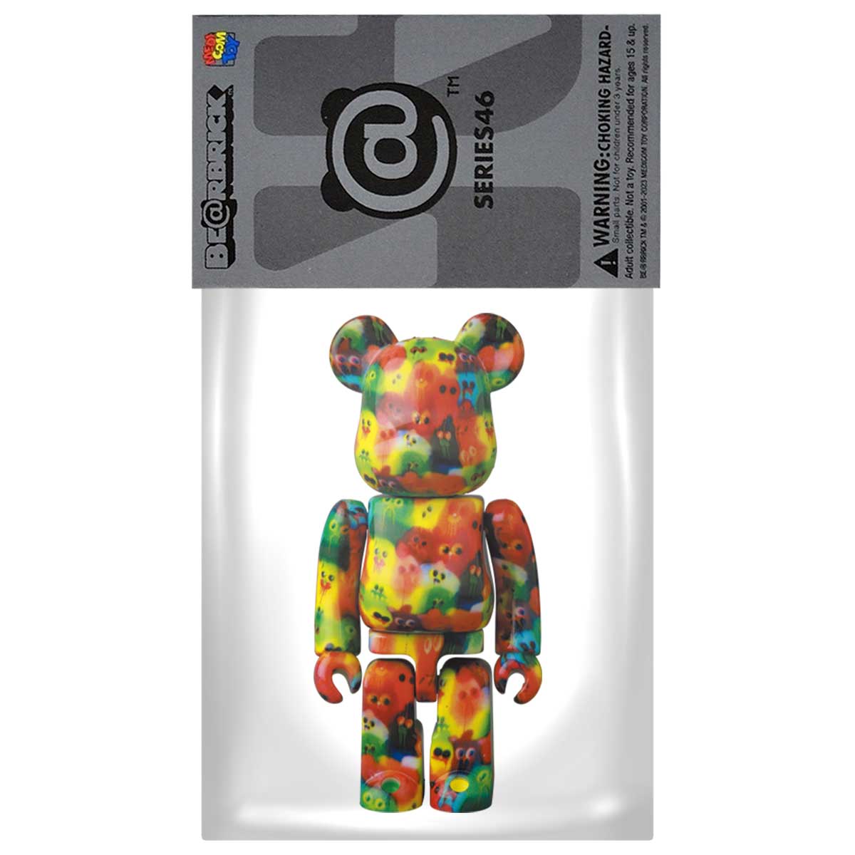 Bearbrick 100% Series 46 Pattern - Jon Burgerman – Urban Attitude
