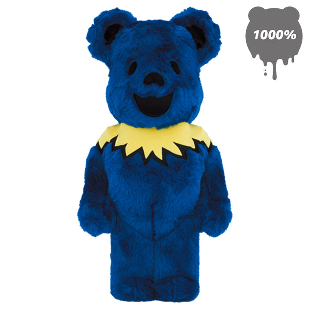 Bearbrick 1000% Grateful Dead Dancing Bears Costume Version Blue ...