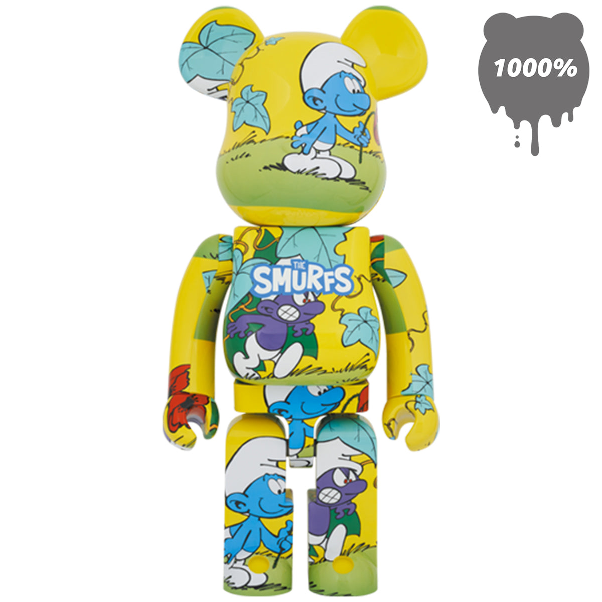 Bearbrick 1000% The Smurfs The Purple Smurfs – Urban Attitude