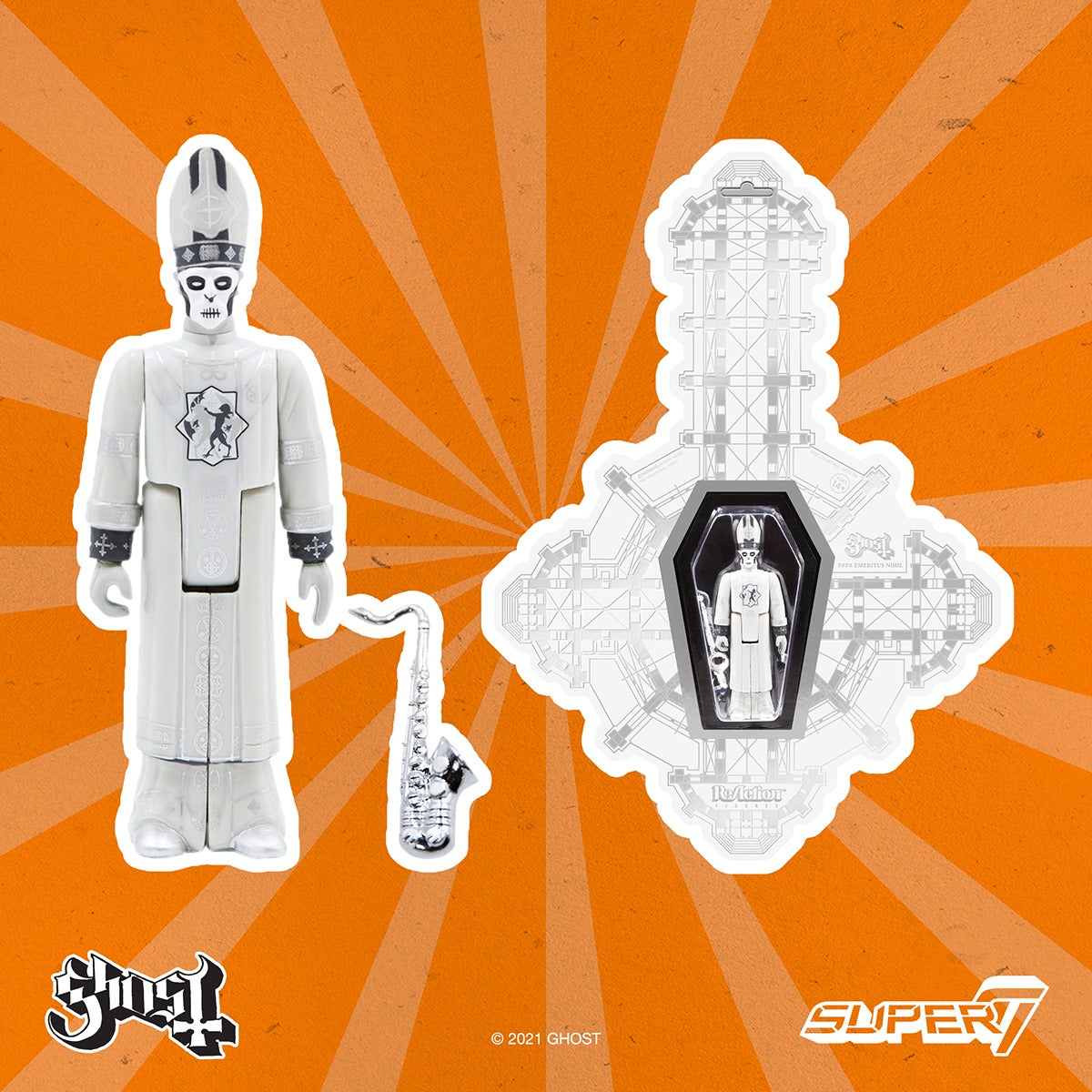Super7 Ghost ReAction Figure - Papa Emeritus Nihil (Pro-memoria ...