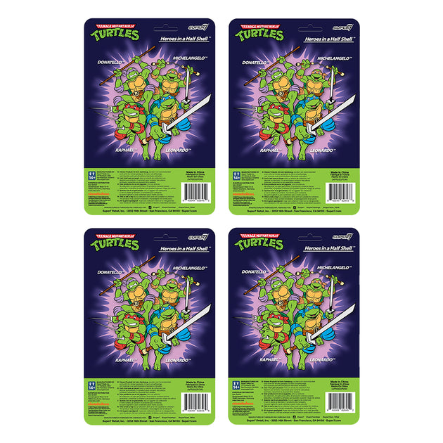 Super7 Teenage Mutant Ninja Turtles ReAction Figure Wave 7 - Donatello ...