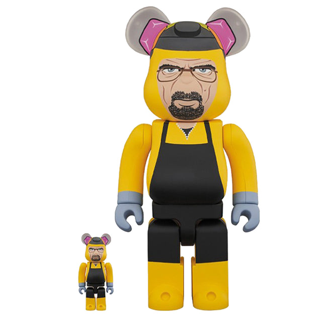 Bearbrick 100% & 400% Set Breaking Bad Walter White – Urban Attitude