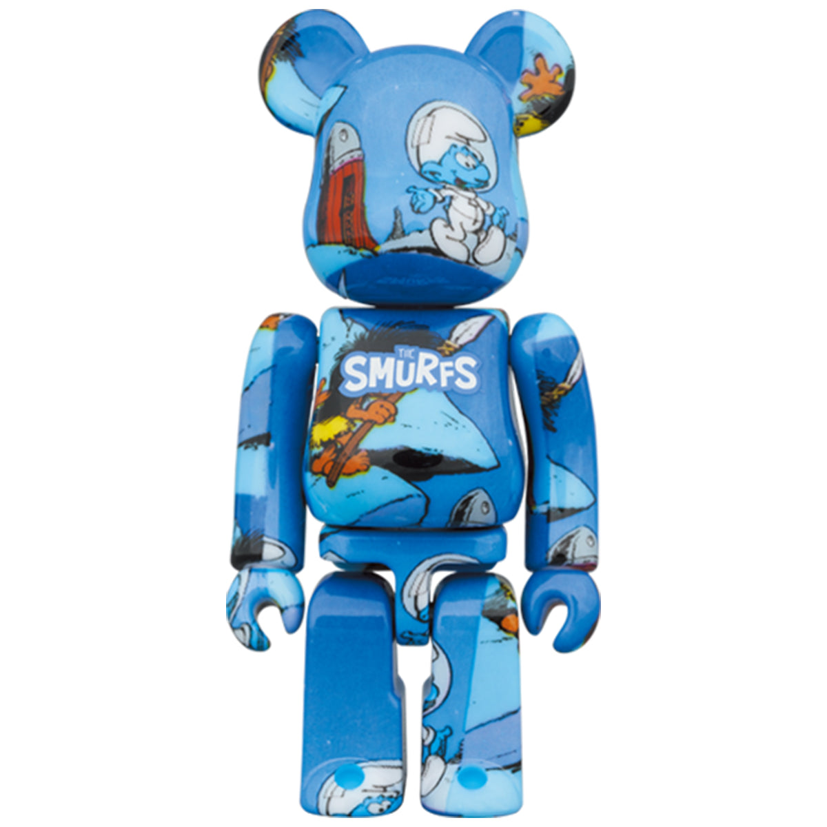 Bearbrick 100% & 400% Set The Smurfs The Astrosmurf – Urban Attitude