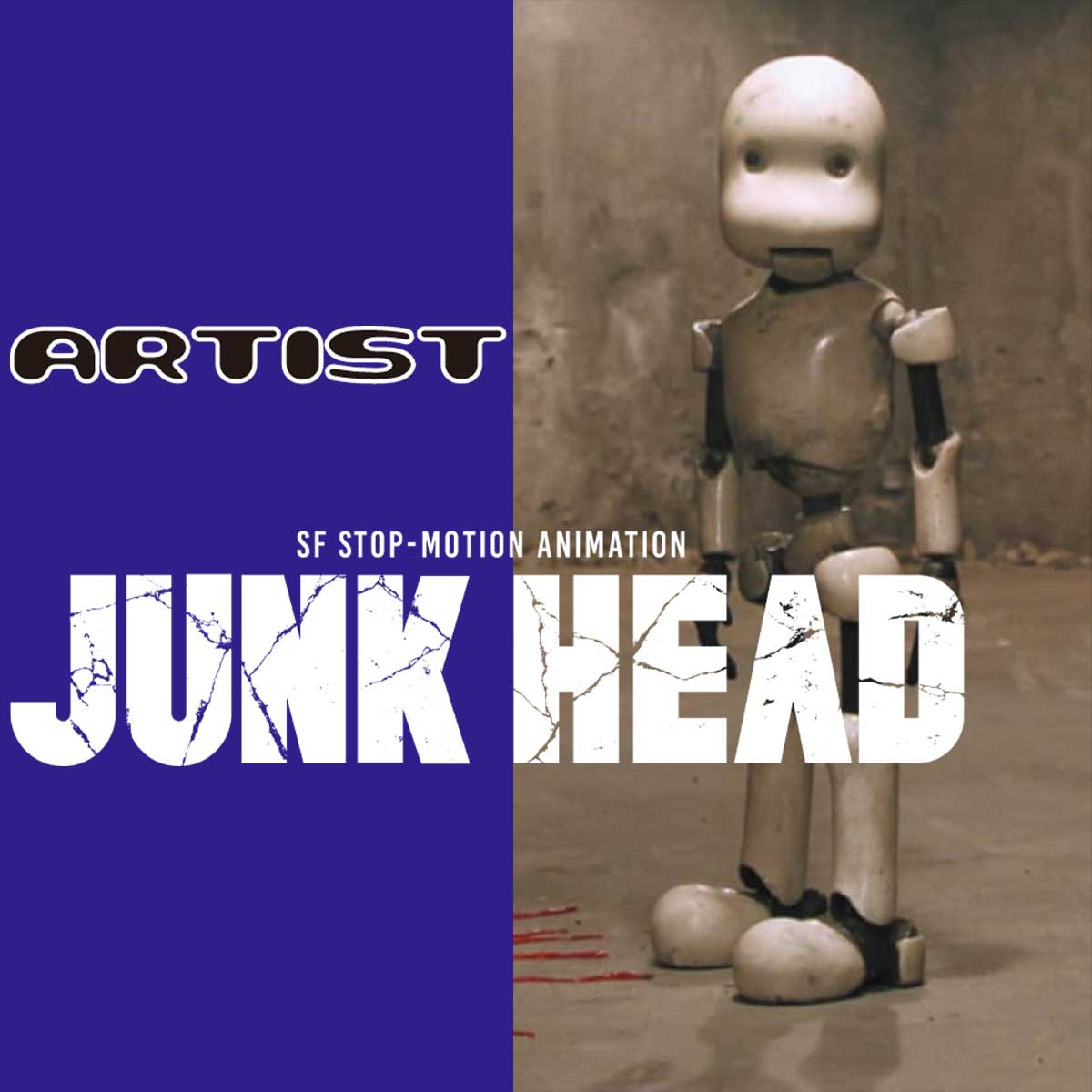 Bearbrick 100% Series 44 Artist - Junk Head – Urban Attitude
