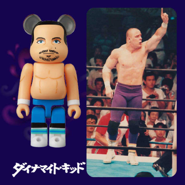 Bearbrick 100% Series 45 Artist - Tom Billington Dynamite Kid – Urban ...