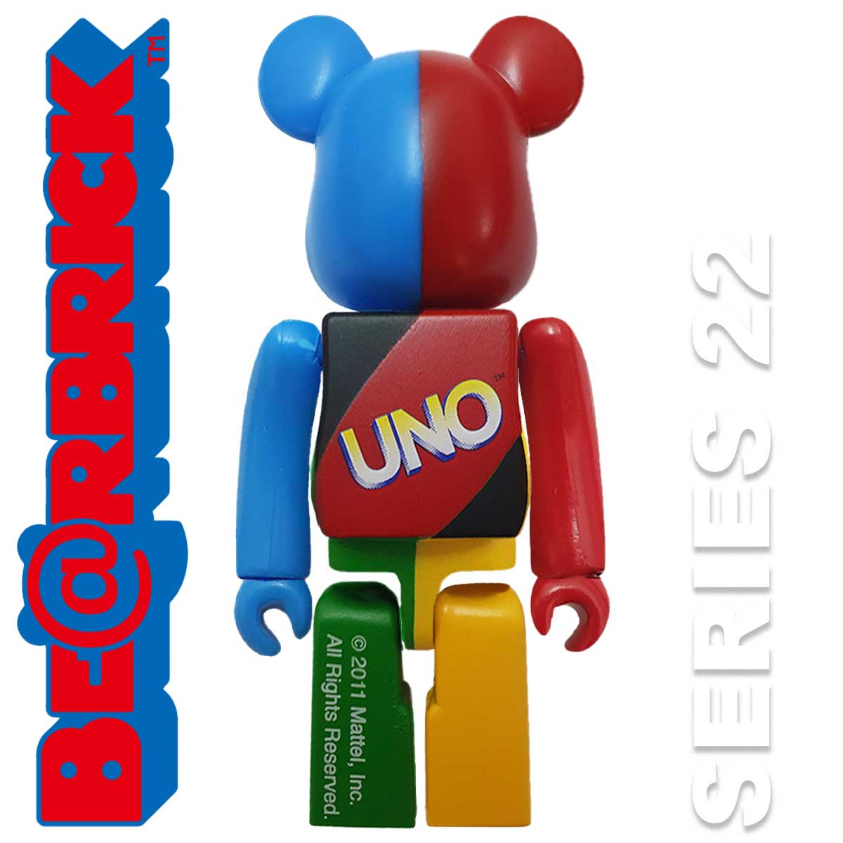 Bearbrick 100% Series 22 Secret Pattern - UNO Wild Card – Urban Attitude