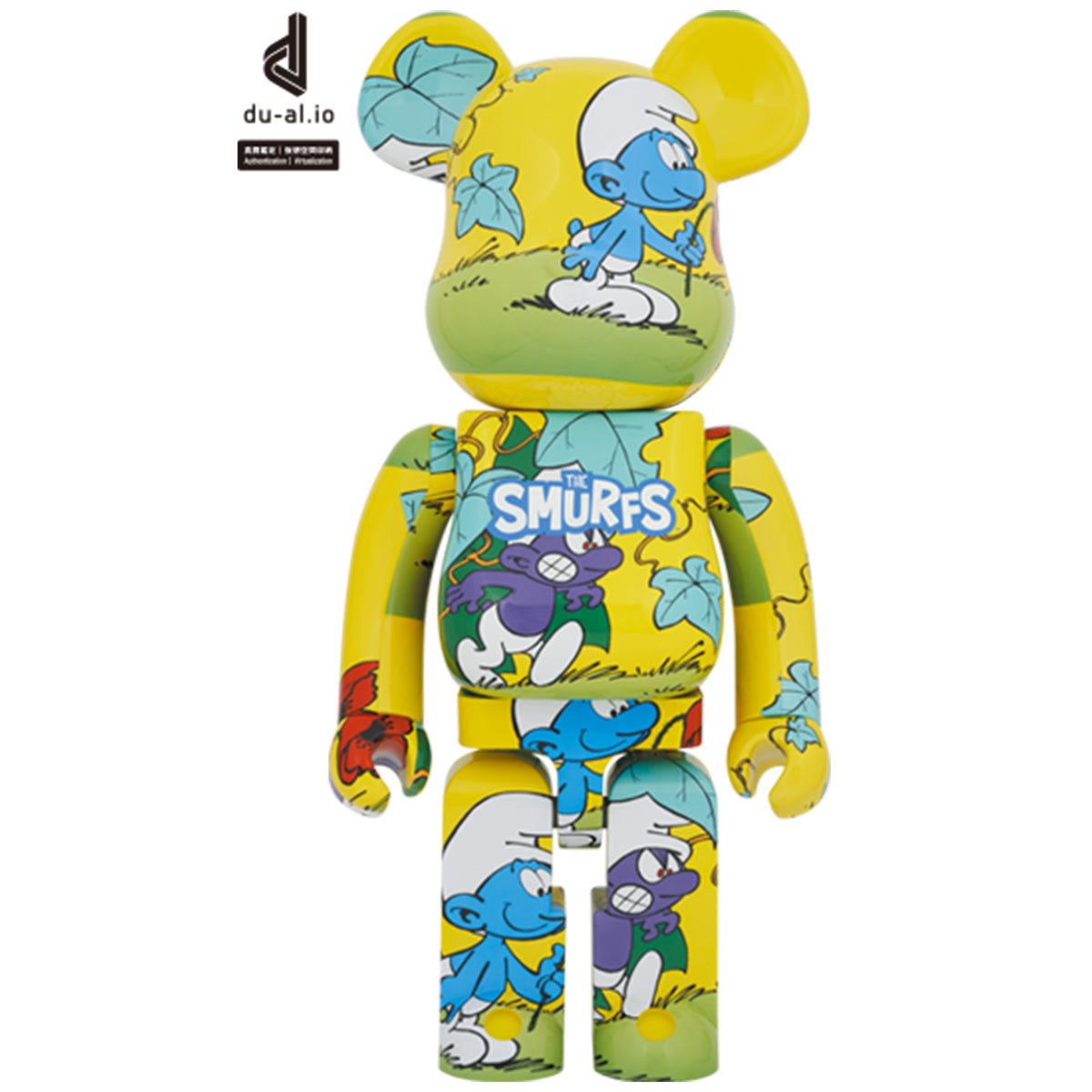 Bearbrick 1000% The Smurfs The Purple Smurfs – Urban Attitude