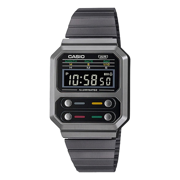 Casio Vintage Watch A100 Series Grey A100WEGG-1A – Urban Attitude