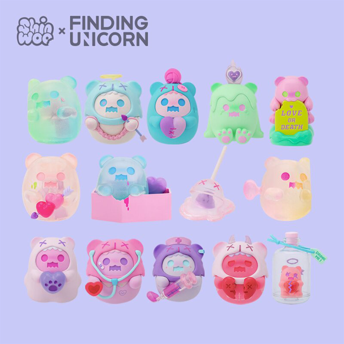 Finding Unicorn ShinWoo Blind Box - Love or Death Collection – Urban ...