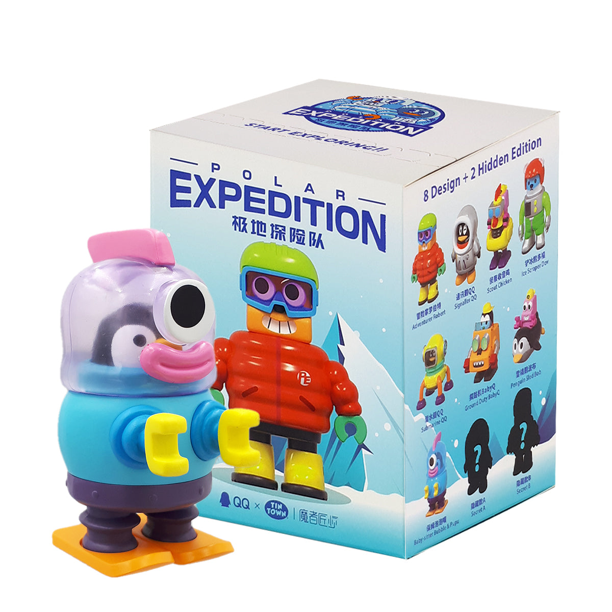 QQ x Tin Town Blind Box - Polar Expedition Series – Urban Attitude