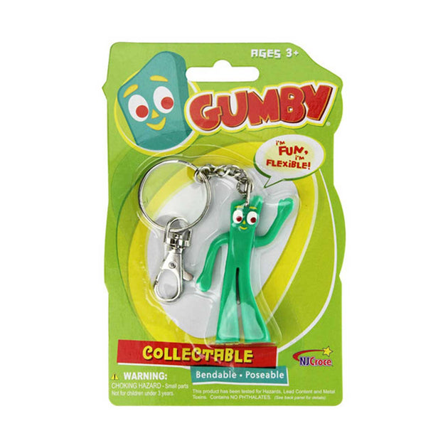 Gumby Bendable Figure Keychain – Urban Attitude