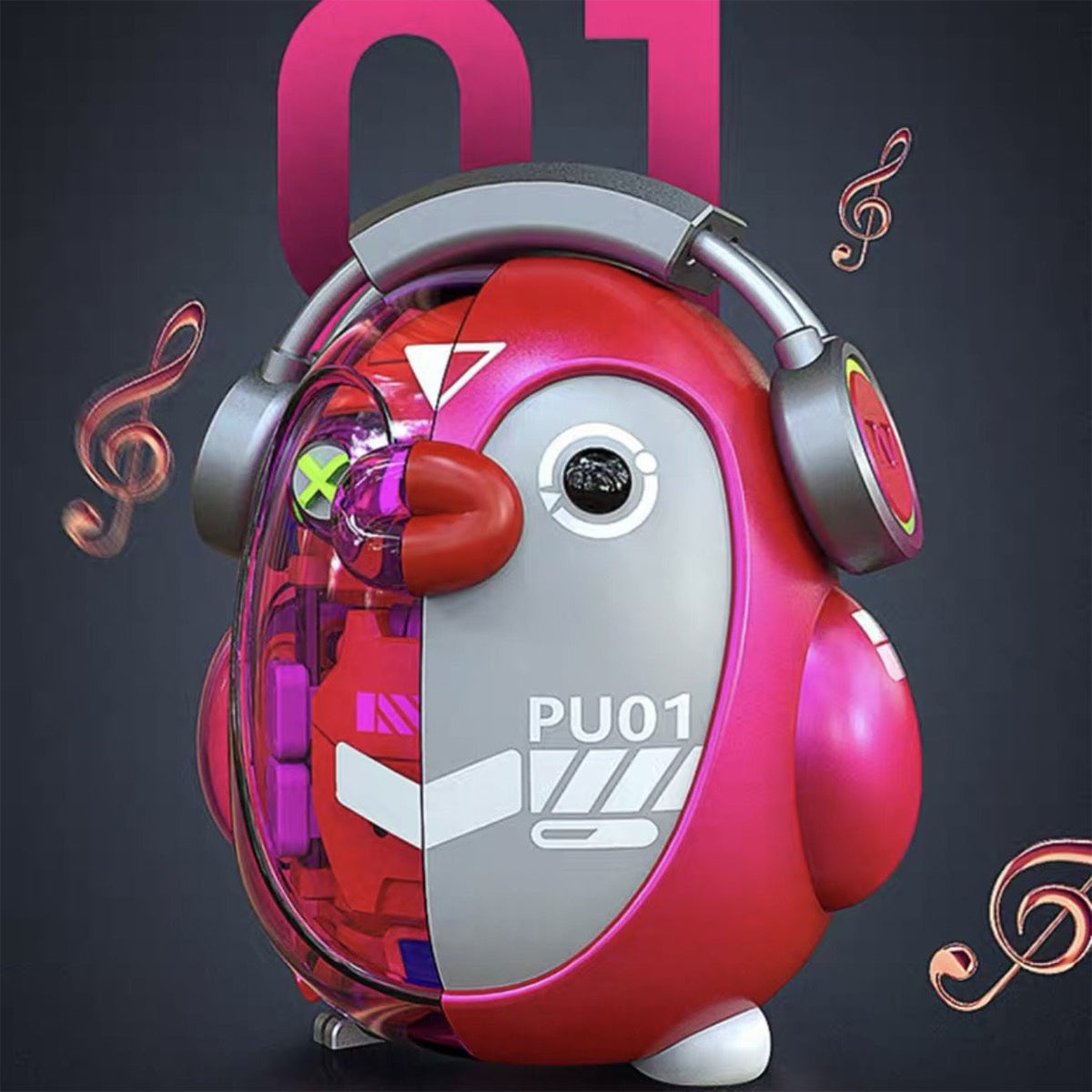 LAMTOYS Mecha PUPU Alien Penguin Blind Box - Vol.01 – Urban Attitude