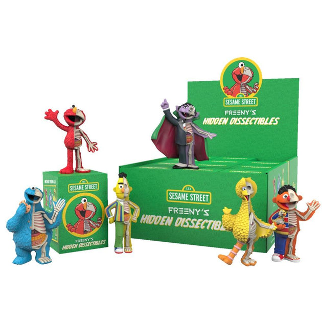 Mighty Jaxx Freenys Hidden Dissectibles Blind Box Sesame Street