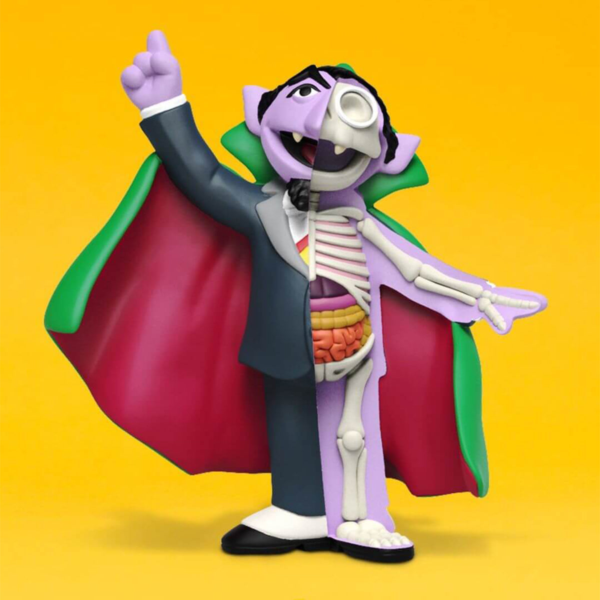 Mighty Jaxx Freenys Hidden Dissectibles Blind Box Sesame Street Cas