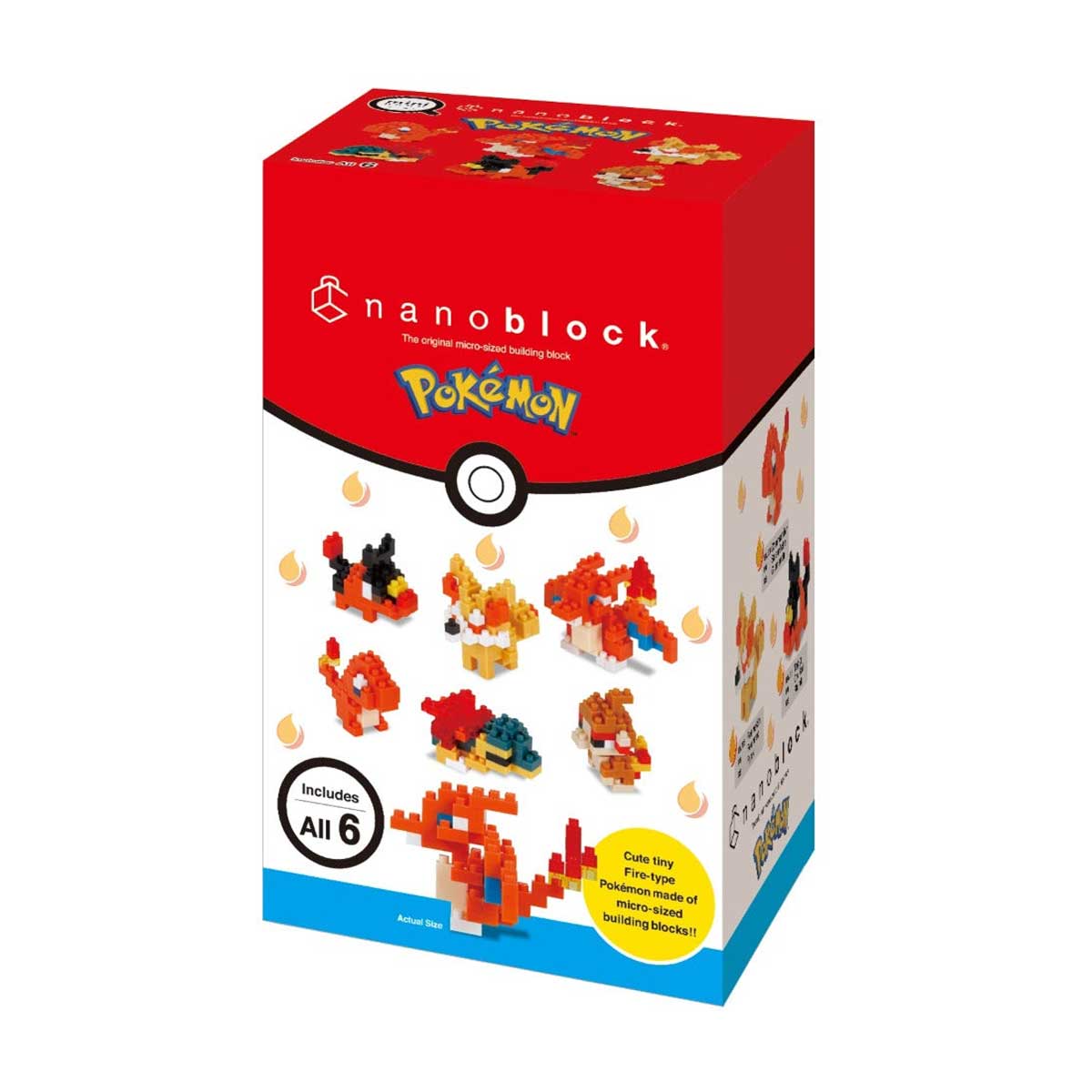 Nanoblock Mini Collection Blind Bag - Pokémon Fire Type – Urban Attitude