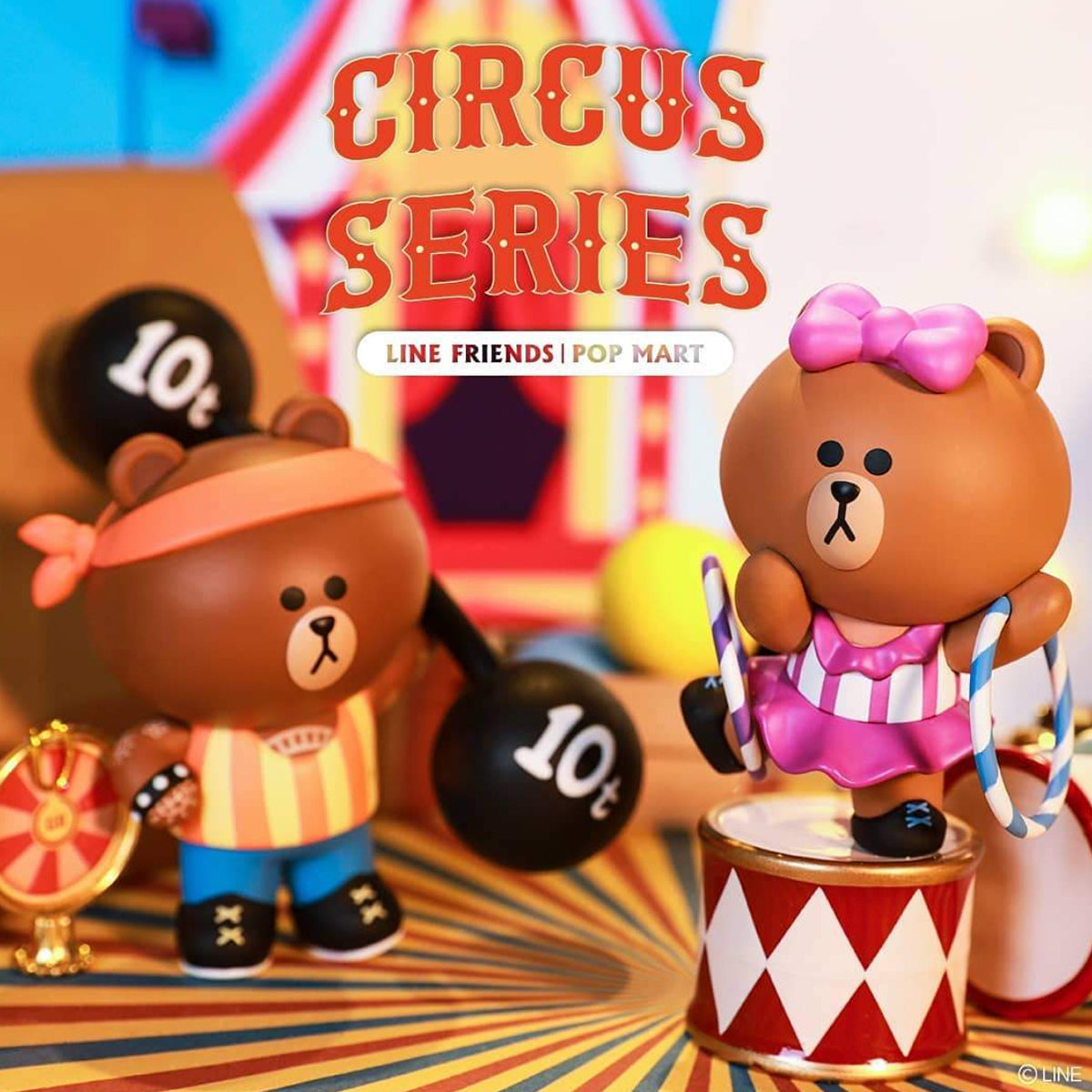 Pop Mart Line Friends Blind Box - Circus Series – Urban Attitude