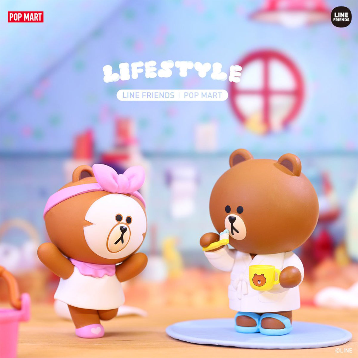 Pop Mart Line Friends Blind Box - Lifestyle Series – Urban Attitude