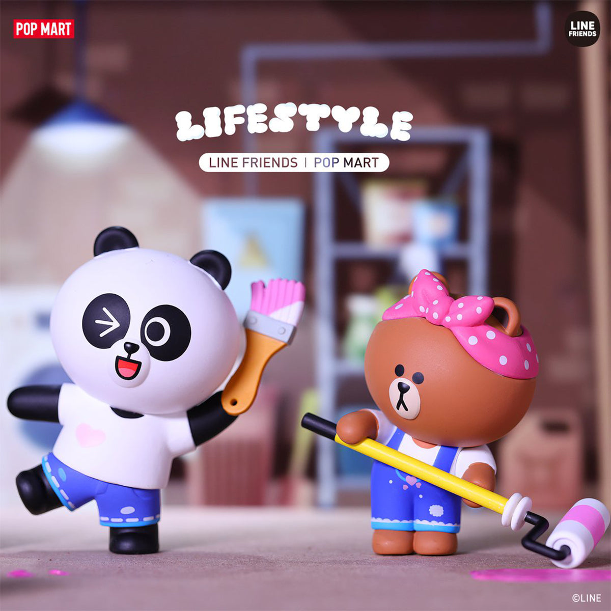 Pop Mart Line Friends Blind Box - Lifestyle Series – Urban Attitude