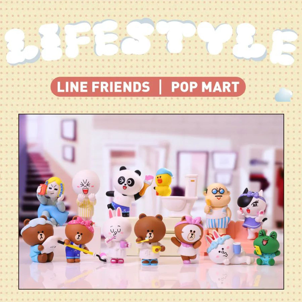 Pop Mart Line Friends Blind Box - Lifestyle Series – Urban Attitude