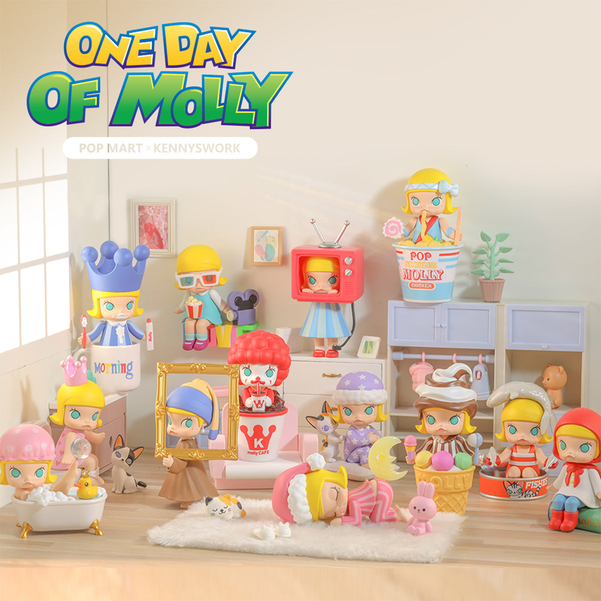 Pop Mart Molly Blind Box - One Day of Molly – Urban Attitude