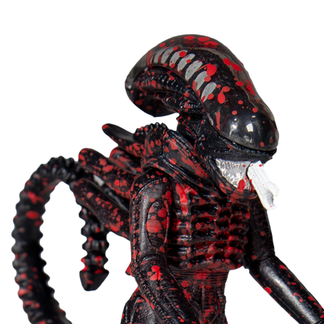 Super7 Alien ReAction Figure Wave 3 - Bloody Alien Open Mouth (Blue Ca ...