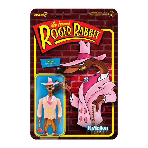 Super7 Who Framed Roger Rabbit ReAction Figure - Smarty – Urban Attitude