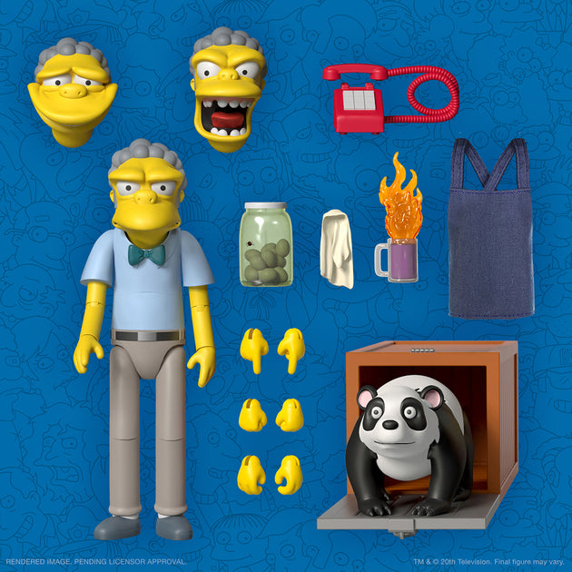 Super7 The Simpsons Ultimates W1 - Moe – Urban Attitude