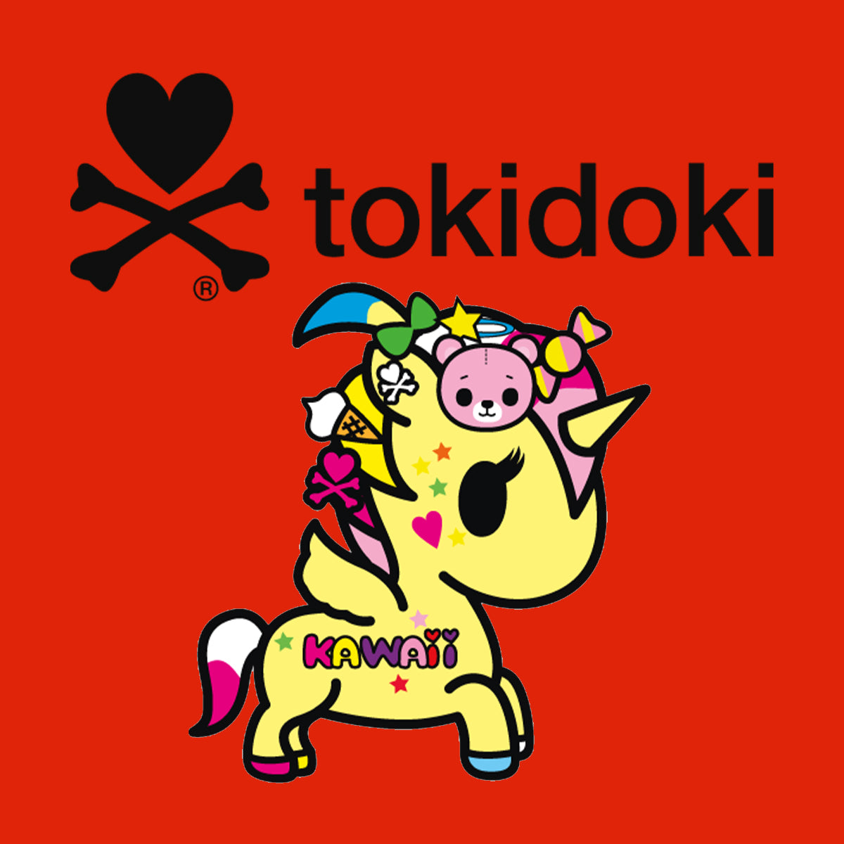 tokidoki Round Coin Purse Red - Unicorno – Urban Attitude