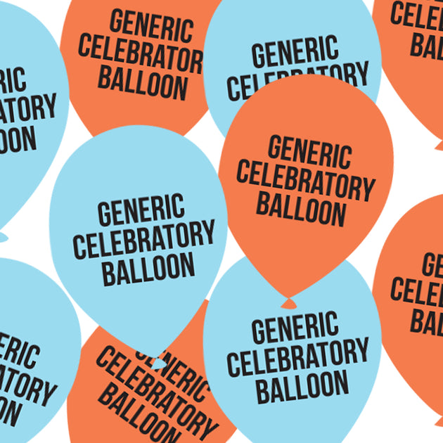 UA Balloons Pack Of 50 - Generic Celebratory Balloon – Urban Attitude