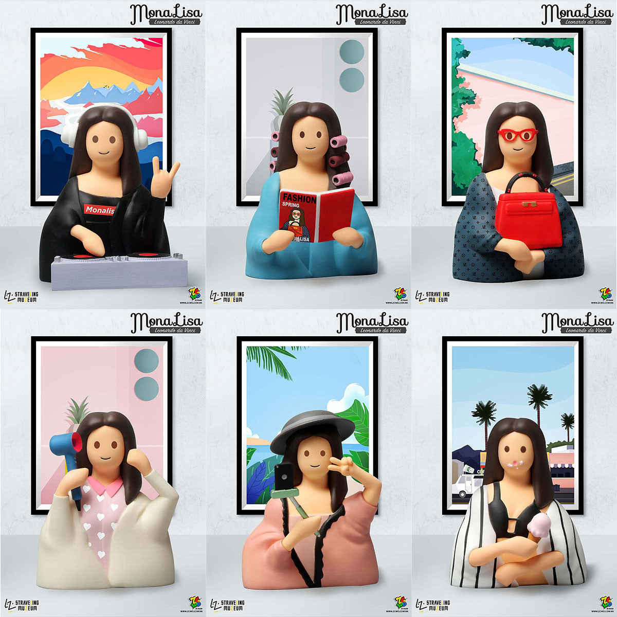 ZC World Blind Box - Mona Lisa – Urban Attitude